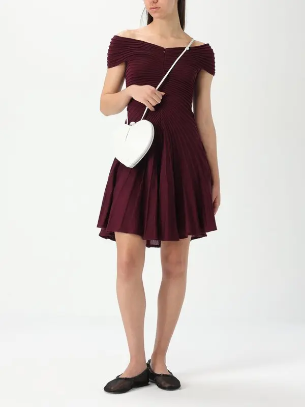 Alaïa Dress - Burgundy