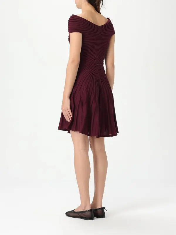 Alaïa Dress - Burgundy