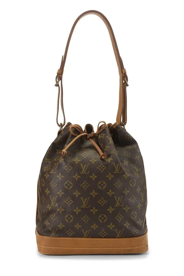 LOUIS VUITTON Monogram Canvas Bucket Bag - Brown