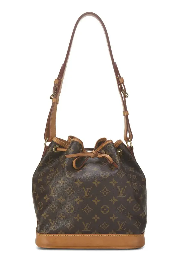 LOUIS VUITTON Monogram Canvas Bucket Bag - Brown