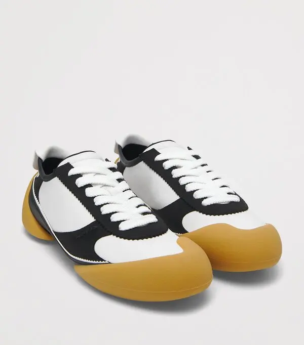 Alexander McQueen Leather Flexion Sneakers