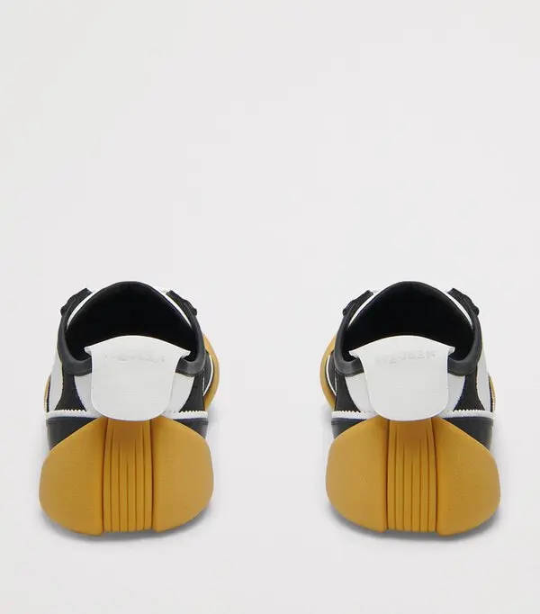Alexander McQueen Leather Flexion Sneakers