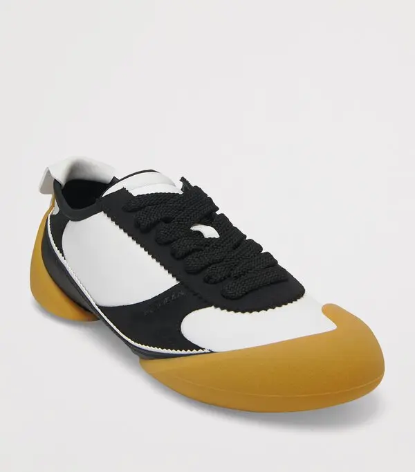 Alexander McQueen Leather Flexion Sneakers