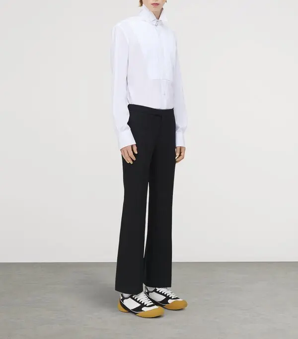 Alexander McQueen Leather Flexion Sneakers