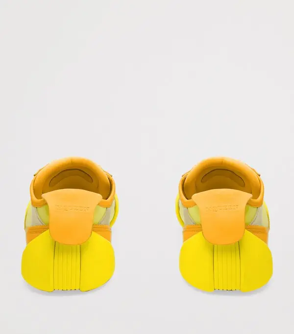 Alexander McQueen Leather Flexion Sneakers