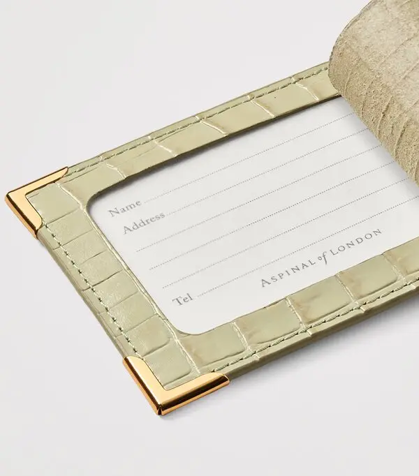 ASPINAL OF LONDON Leather Luggage Tags