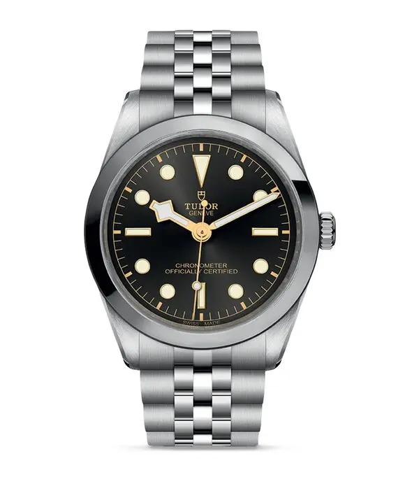 TUDOR Stainless Steel Automatic Watch - Black