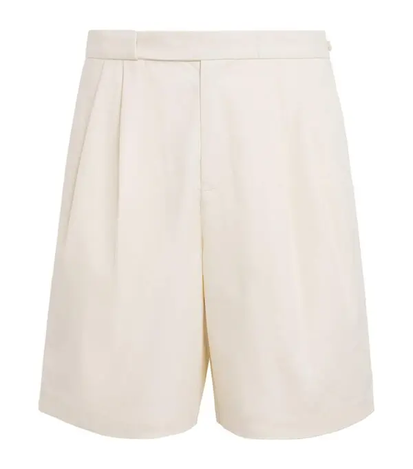 Fred Perry Cotton-blend Twill Tennis Shorts