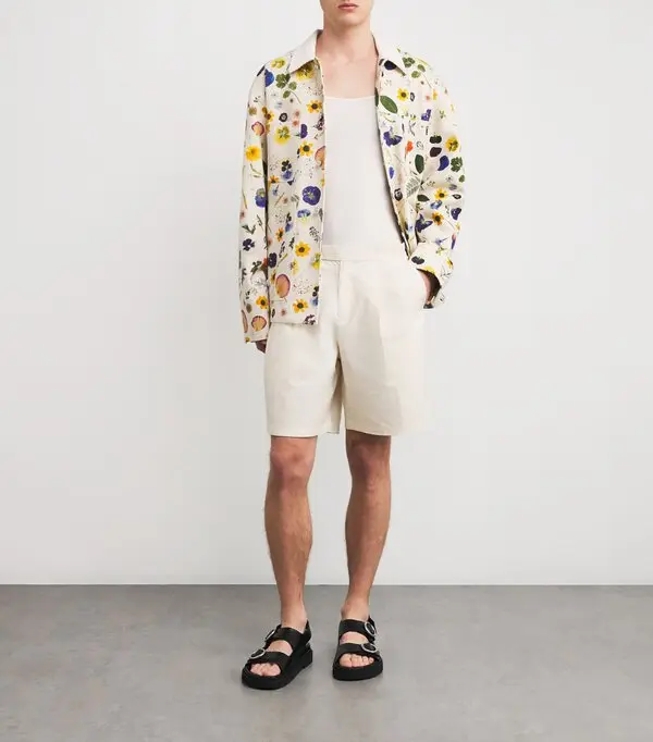 Fred Perry Cotton-blend Twill Tennis Shorts