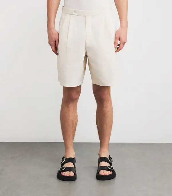 Fred Perry Cotton-blend Twill Tennis Shorts