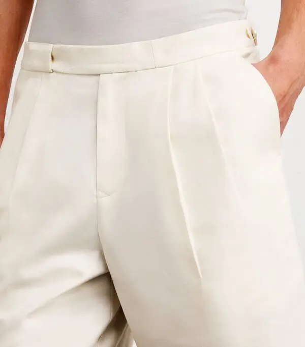 Fred Perry Cotton-blend Twill Tennis Shorts