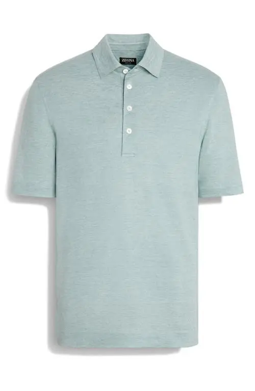 Zegna Linen Polo