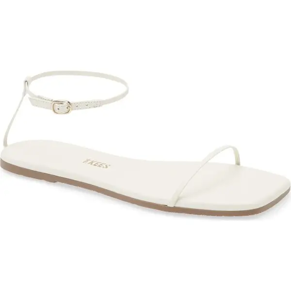 Tkees Twiggy Ankle Strap Sandal - Cream