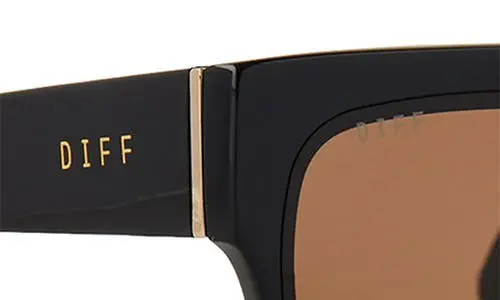 DIFF Georgie 58mm Gradient Flat Top Sunglasses