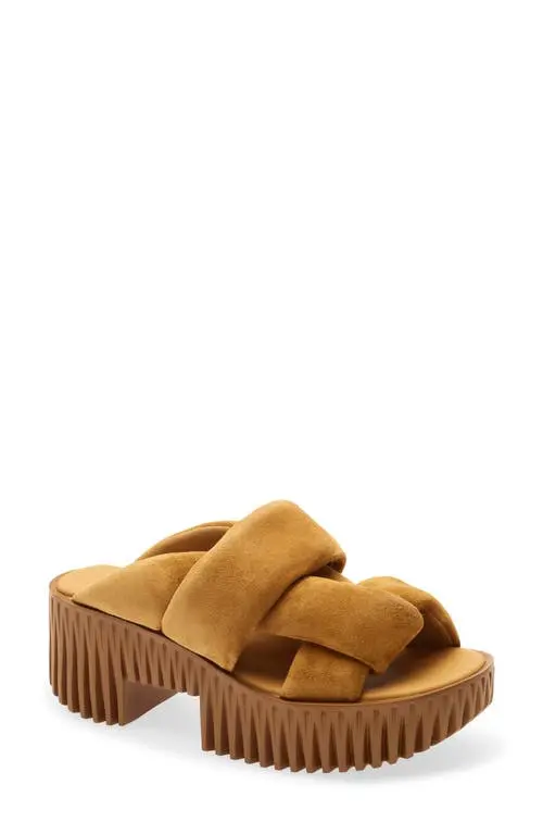 4CCCCEES Plia Semo Platform Sandal - Tan