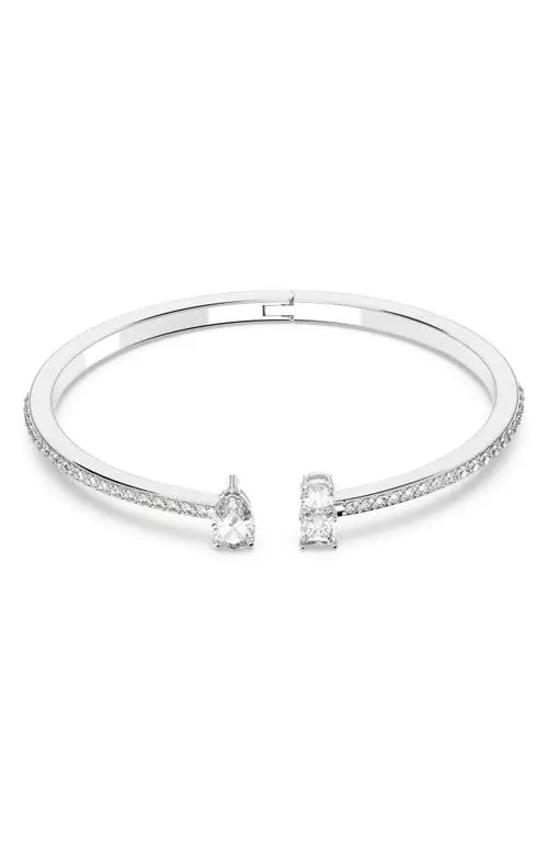 SWAROVSKI Mesmera Attract Bangle Bracelet - Silver