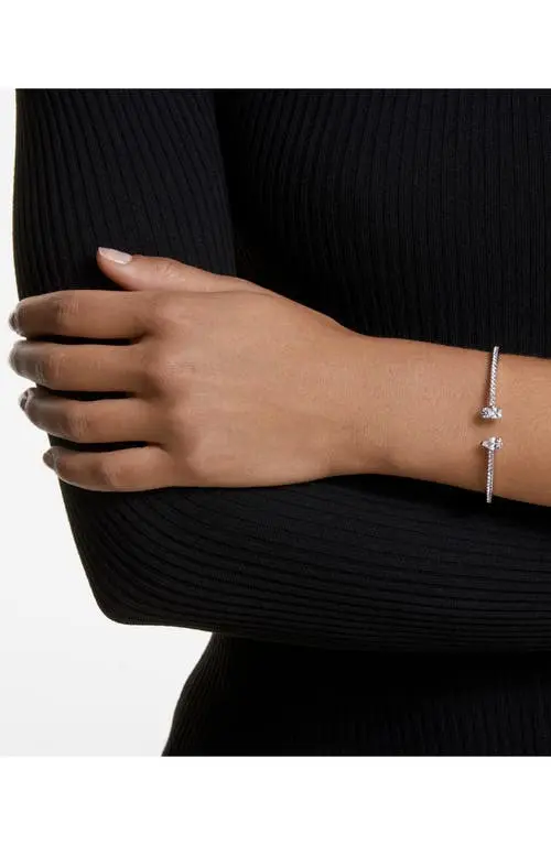 SWAROVSKI Mesmera Attract Bangle Bracelet - Silver