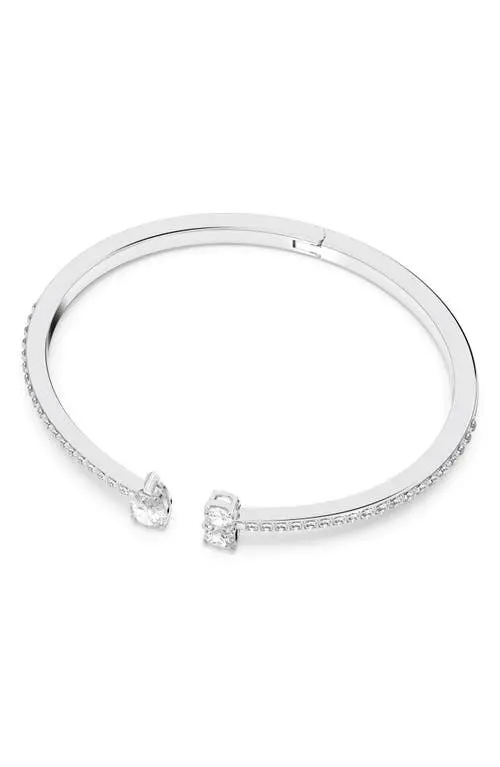 SWAROVSKI Mesmera Attract Bangle Bracelet - Silver