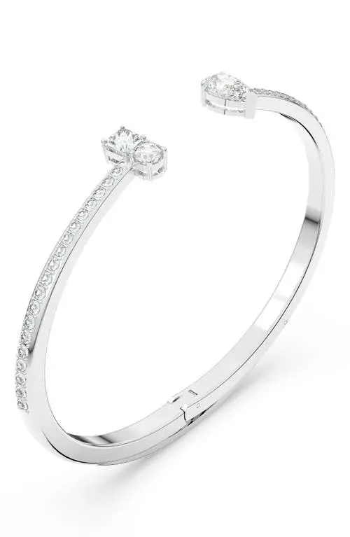 SWAROVSKI Mesmera Attract Bangle Bracelet - Silver