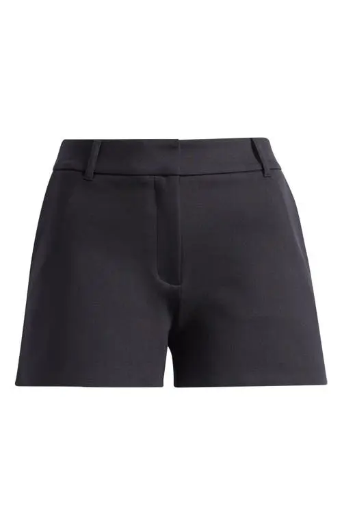 Commando Ceo Scuba Knit Tailored Shorts - Black