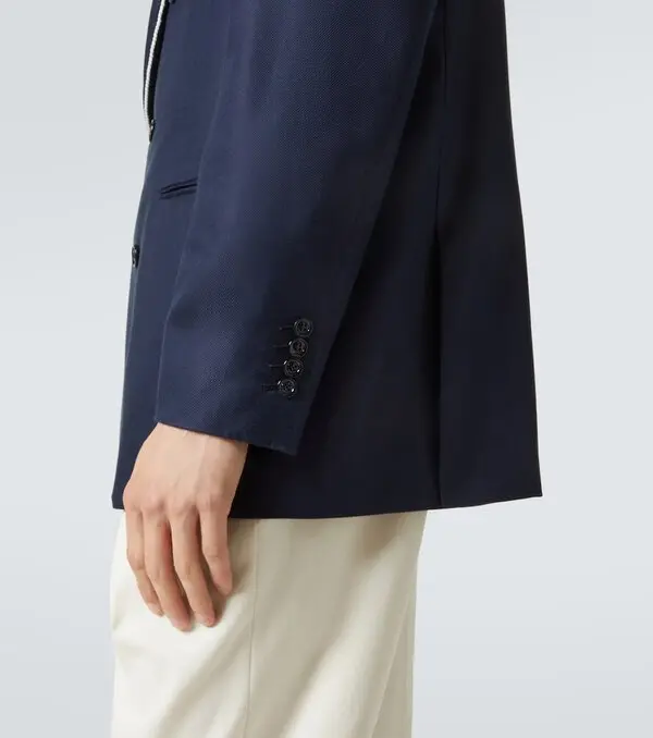 Brunello Cucinelli Silk Tuxedo Jacket