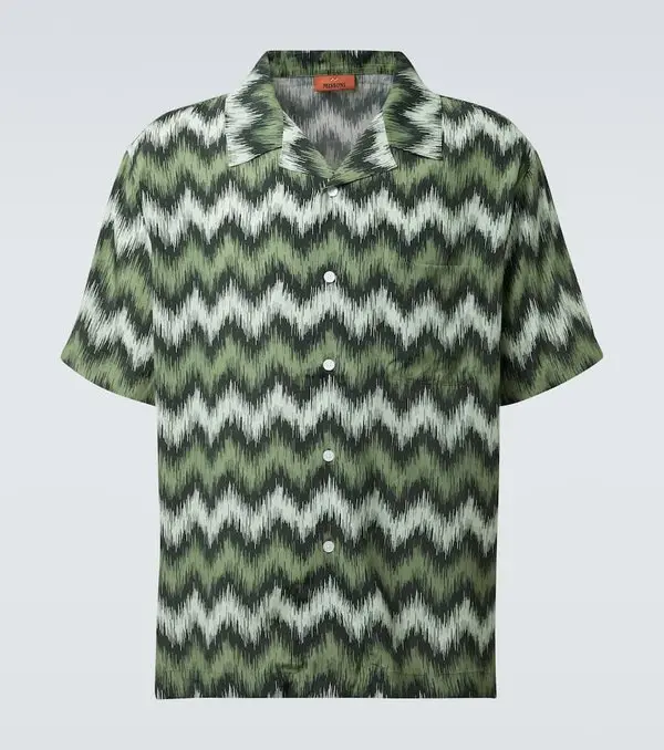 Missoni Zig Zag Bowling Shirt
