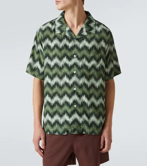 Missoni Zig Zag Bowling Shirt