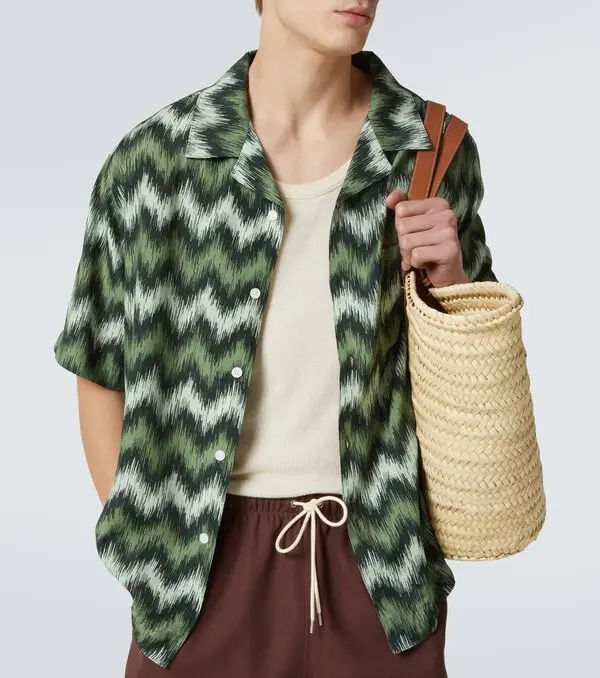 Missoni Zig Zag Bowling Shirt