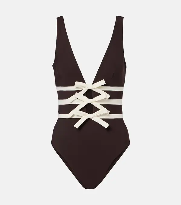KARLA COLLETTO Lenora One-piece Swimsuit - Brown