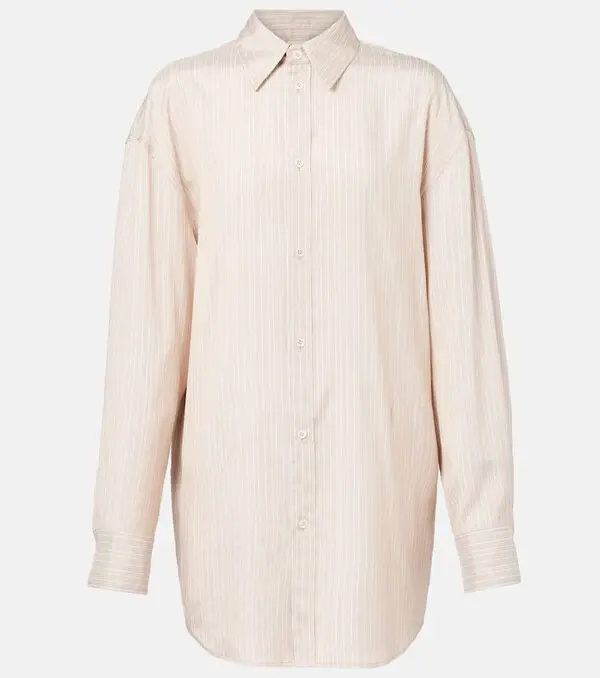 Saint Laurent Silk Button-up Shirt