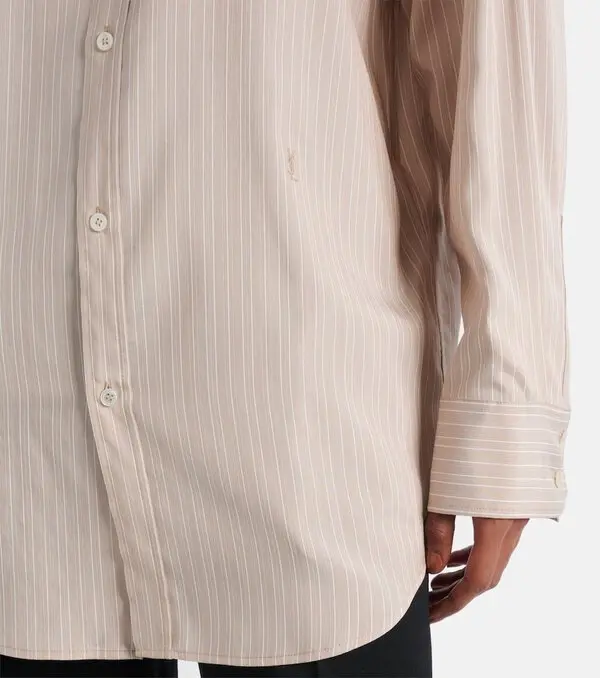 Saint Laurent Silk Button-up Shirt