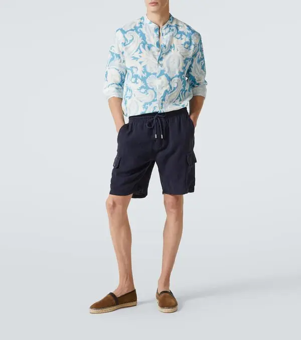 Etro Floral Linen Shirt
