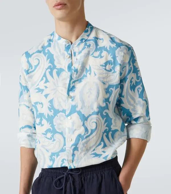 Etro Floral Linen Shirt