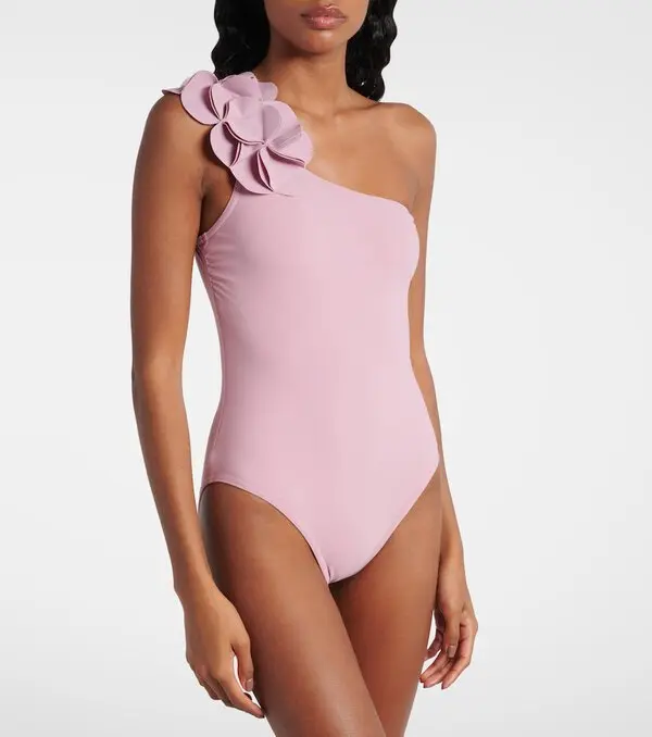 KARLA COLLETTO One-shoulder Swimsuit - Pink