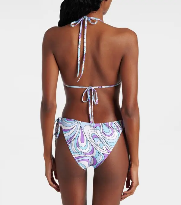 Melissa Odabash Cancun Bikini Top - Blue