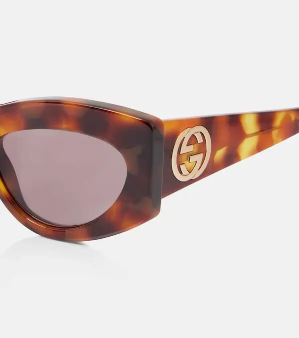 Gucci Interlocking G Cat-eye Sunglasses