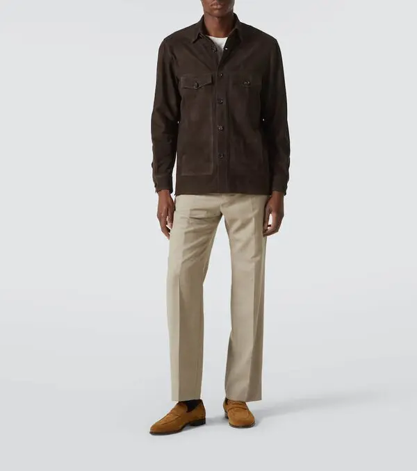 Thom Sweeney Suede Field Jacket