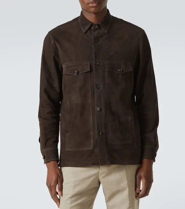 Thom Sweeney Suede Field Jacket
