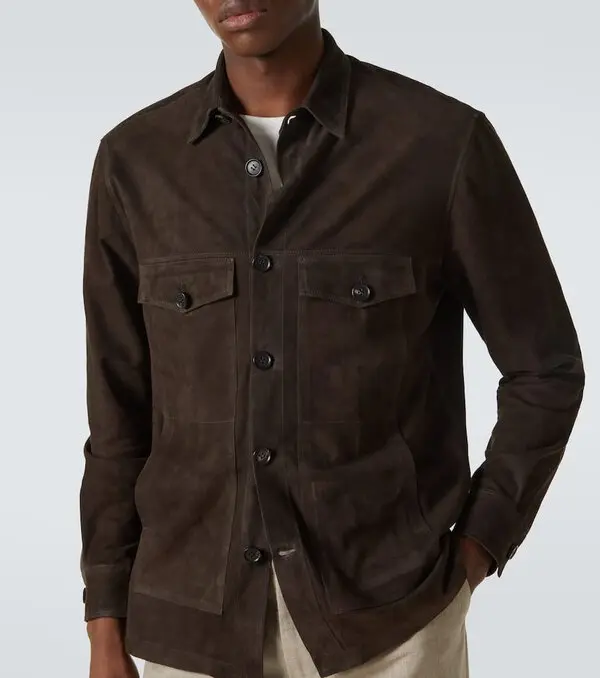 Thom Sweeney Suede Field Jacket
