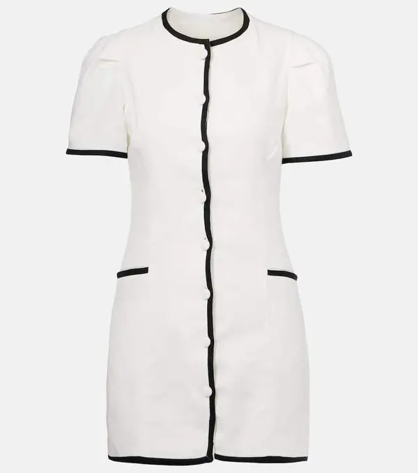 Faithfull The Brand Jane Linen Minidress