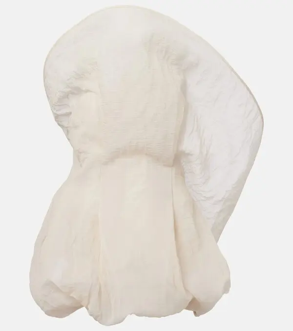 Magda Butrym Cotton And Silk-blend Organza Minidress