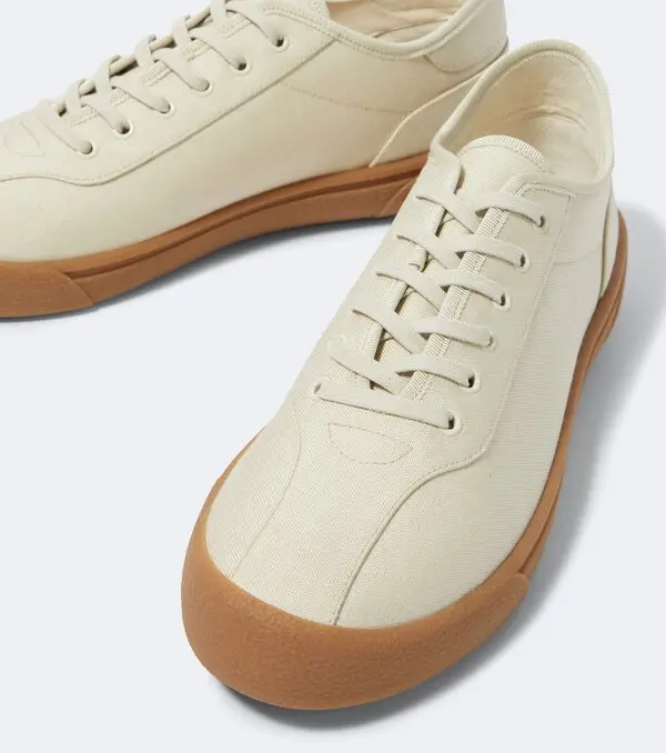 THE ROW Canvas Sneakers - Beige
