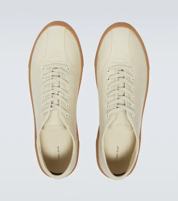 THE ROW Canvas Sneakers - Beige