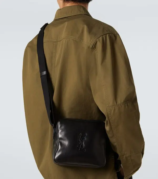 Saint Laurent Niki Leather Camera Bag - Black