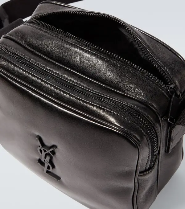 Saint Laurent Niki Leather Camera Bag - Black