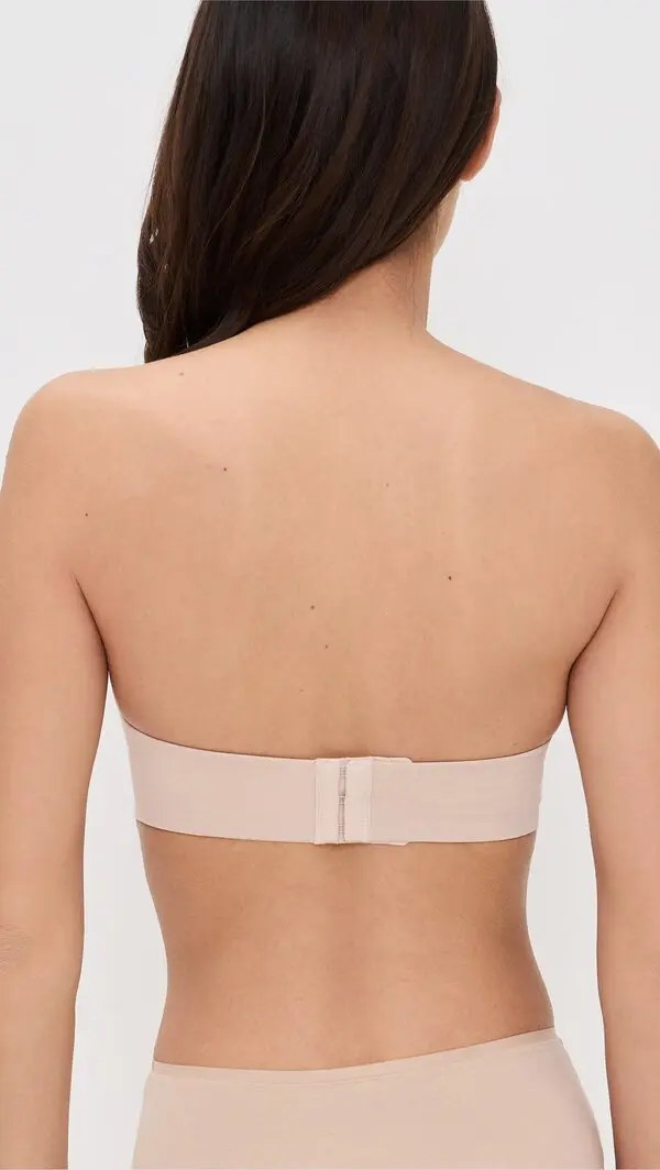 SKARLETT BLUE Breathless Strapless Plunge Push-up Bra - Cashmere