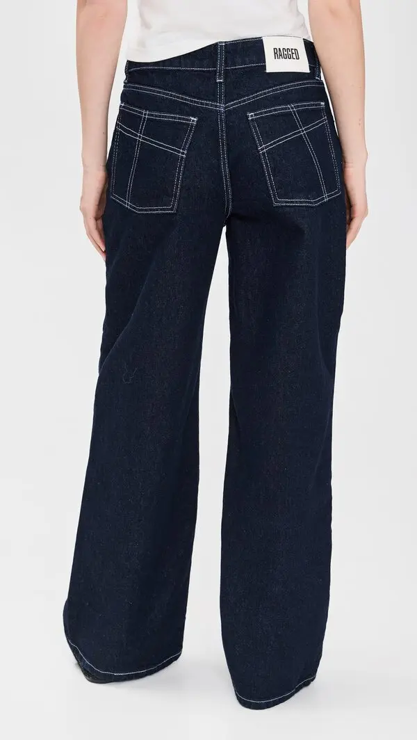 THE RAGGED PRIEST Release Wide Leg Jeans