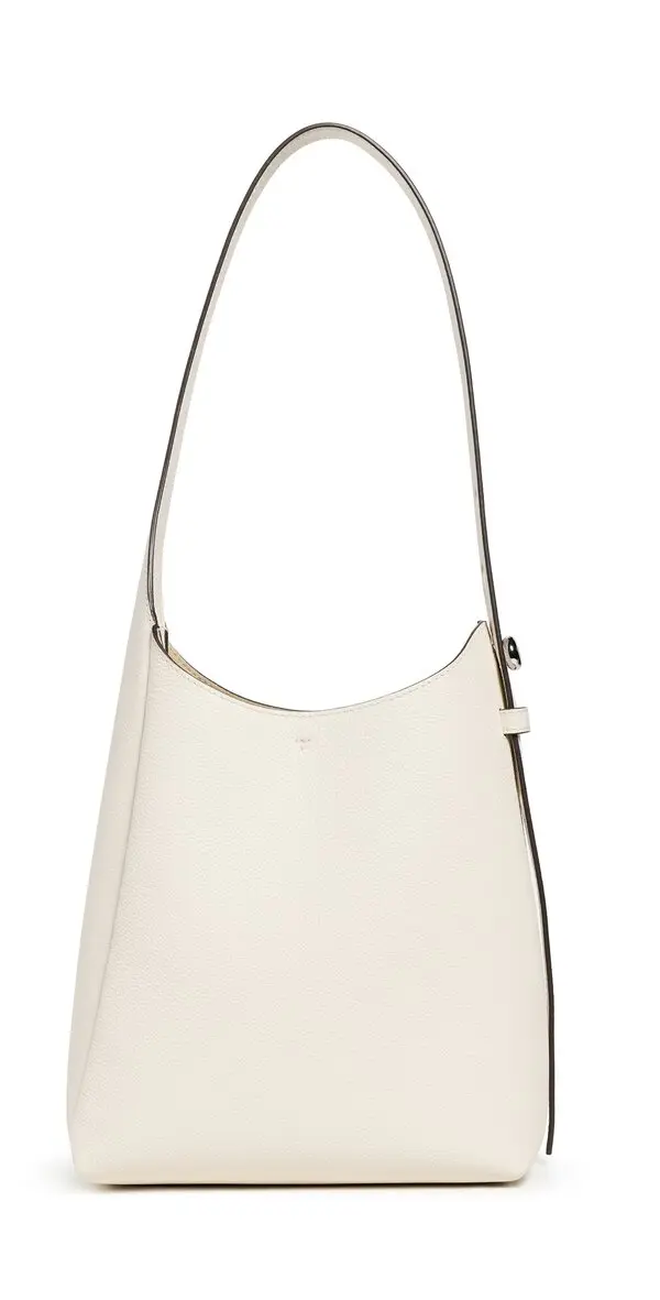 Tory Burch Romy Small Hobo Bag - Light Cream