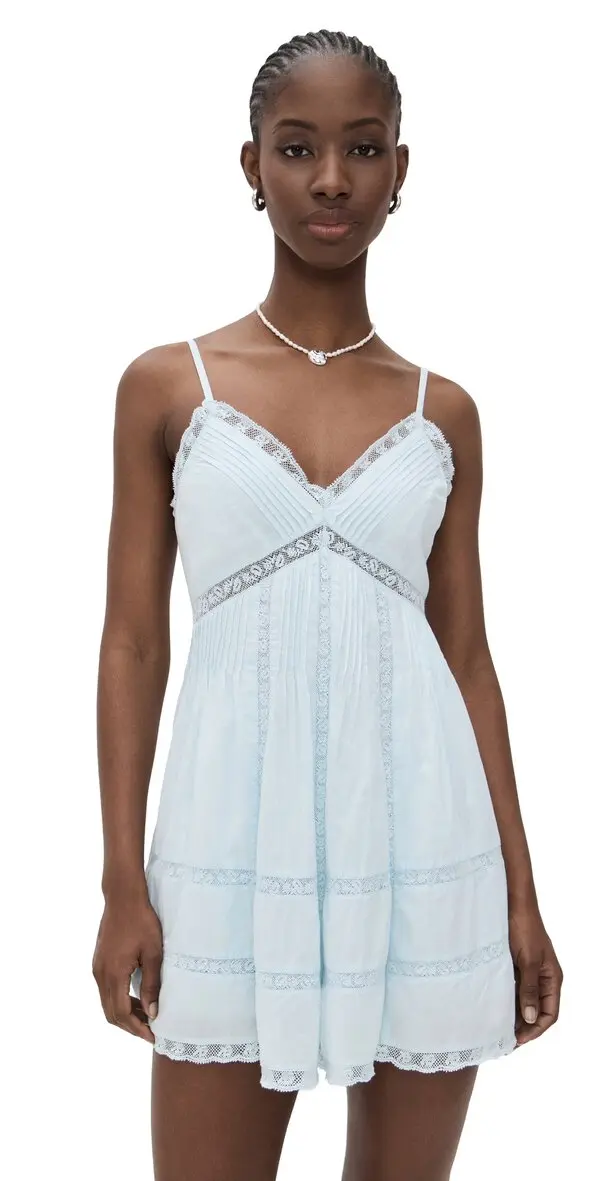 Loveshackfancy Docila Dress - Blue | Editorialist