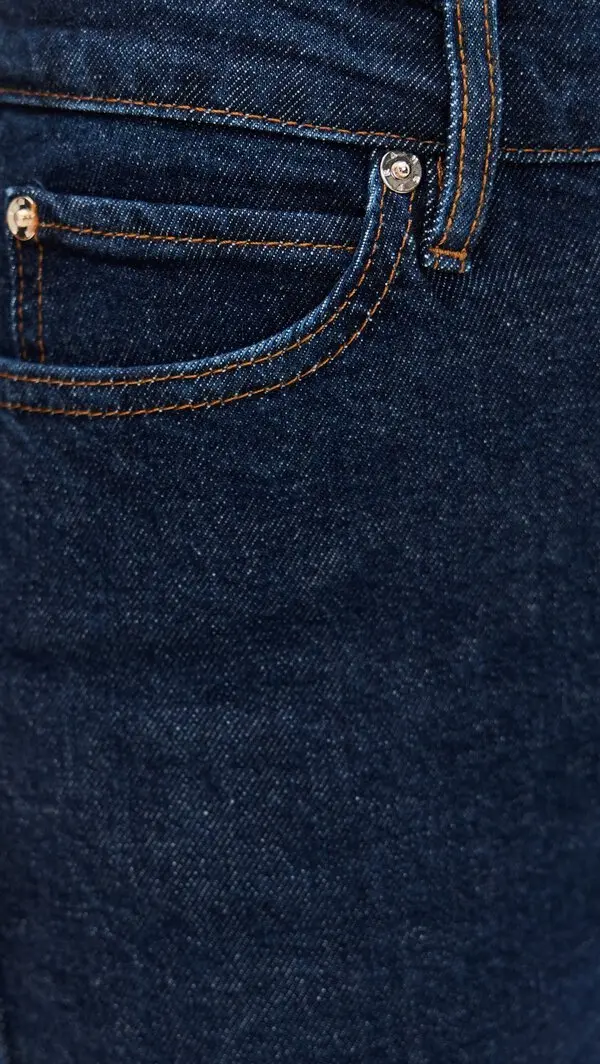 FRAME The Borrowed Straight Leg Jeans